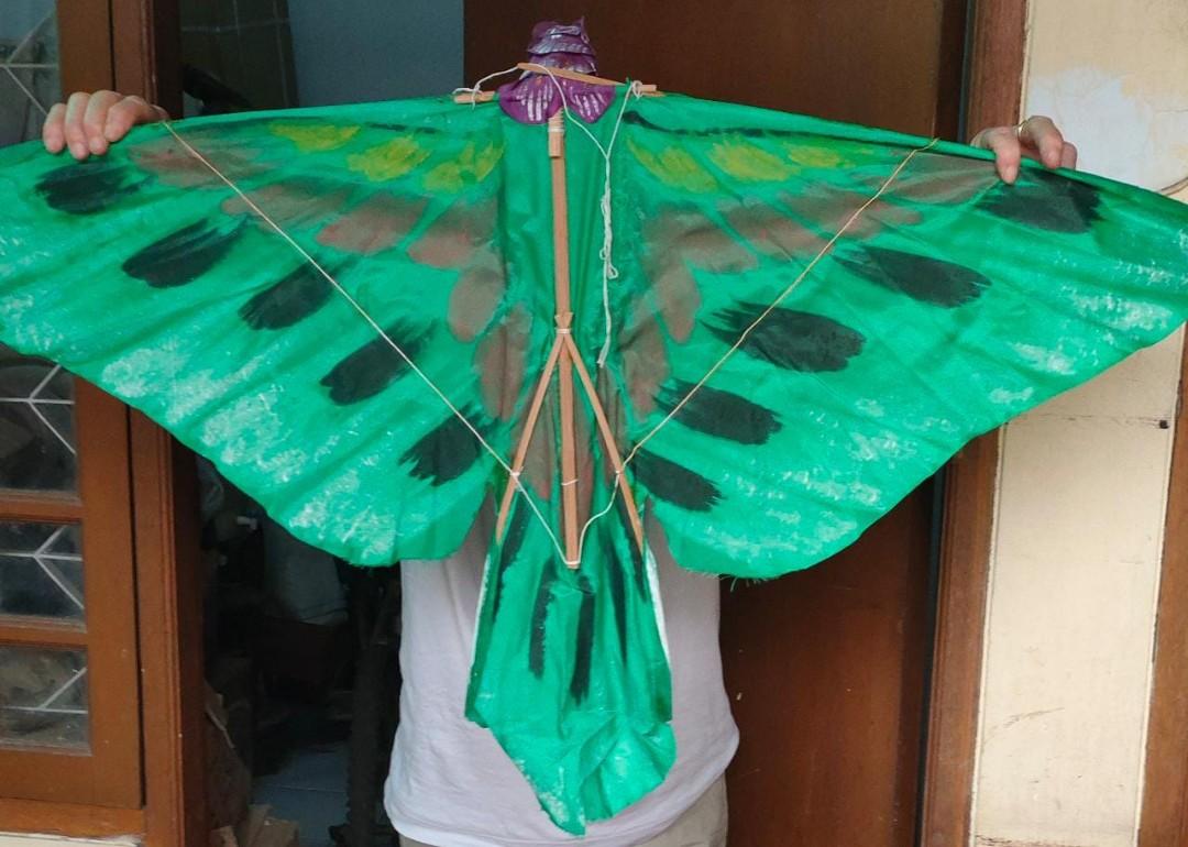 Layang Layang Burung Elang, Desain & Kerajinan Tangan, Karya Seni di ...