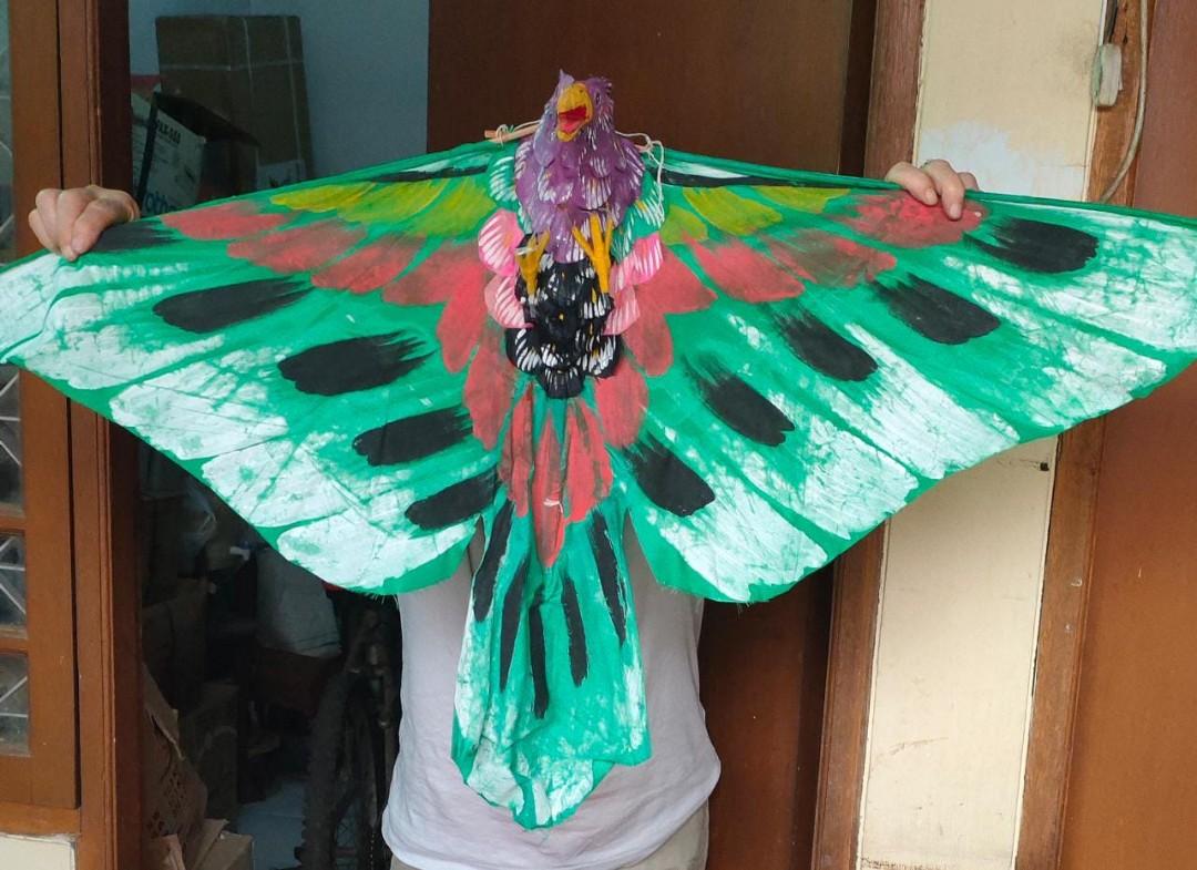 Layang Layang Burung Elang, Desain & Kerajinan Tangan, Karya Seni di ...
