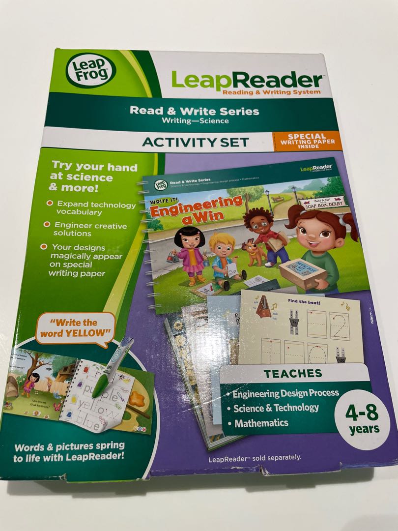 LeapFrog - LeapReader Reading & Writing System, Hobbies & Toys, Books ...