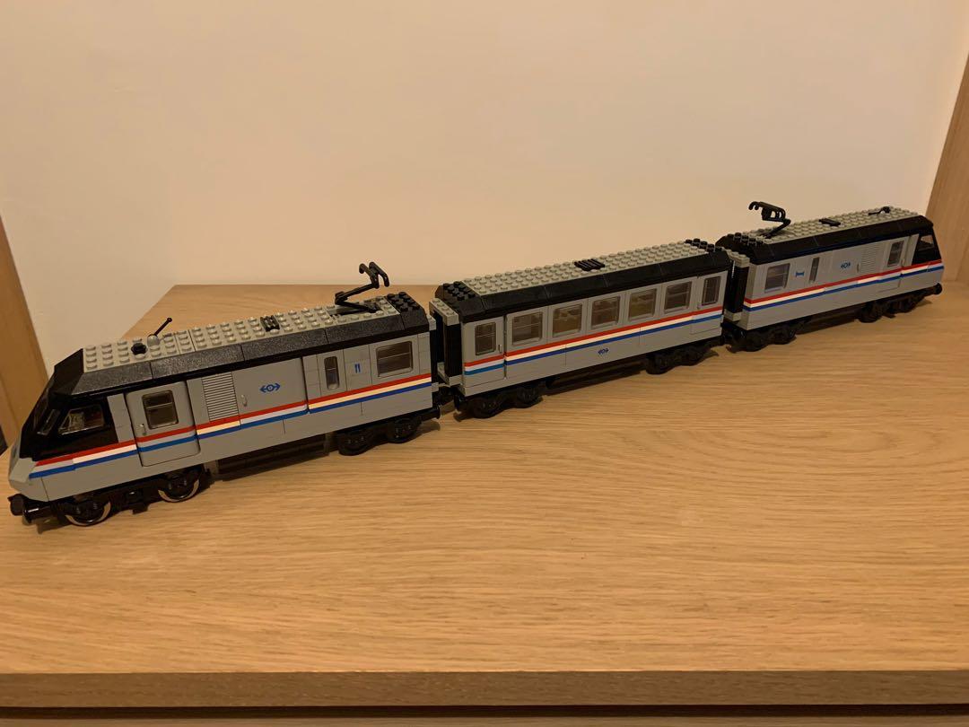 Lego 4558 10001 City Train 9v Metroliner 城市 火車 都會線, 興趣及遊戲, 玩具 & 遊戲類 ...