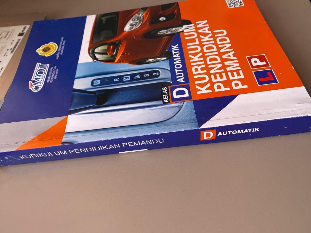 Lesen memandu buku book driving license automatic jpj kurikulum ...