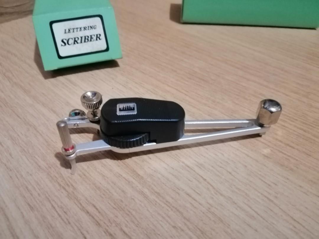 Lettering Scriber by Line Master (Japan), Hobbies & Toys, Stationary ...