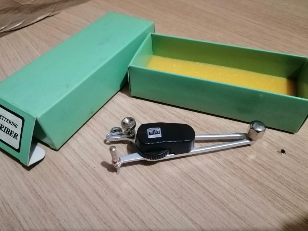 Lettering Scriber by Line Master (Japan), Hobbies & Toys, Stationary ...