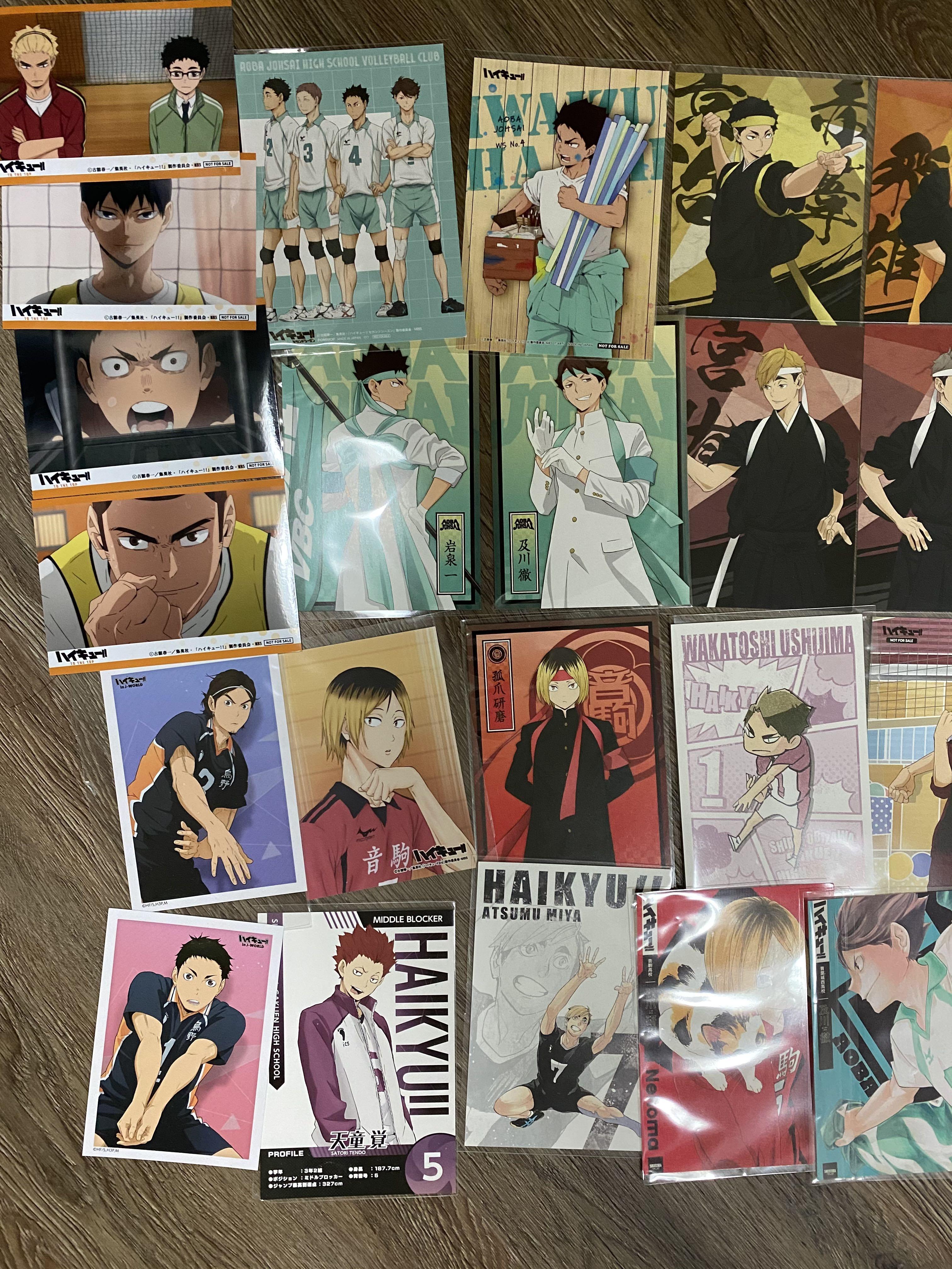 [LF] Haikyuu Official Bromide / Postcard, Hobbies & Toys, Memorabilia ...