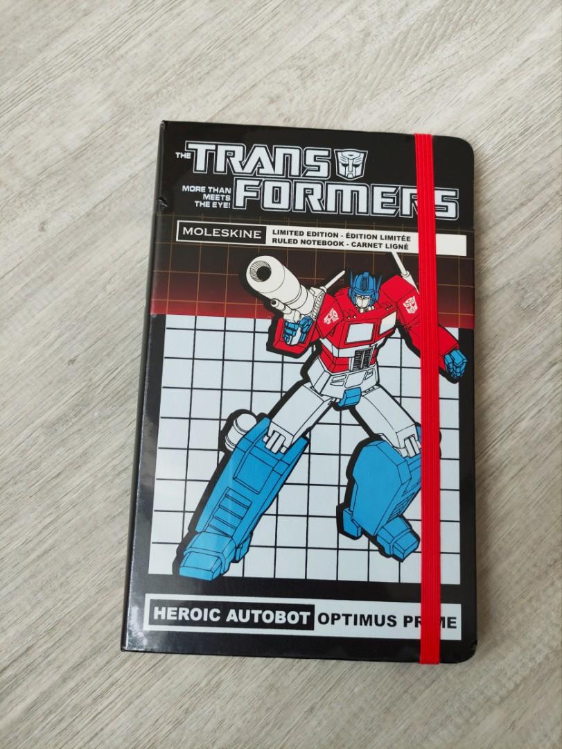 Limited Edition Transformers Optimus Prime Moleskine Notebook, Hobbies ...