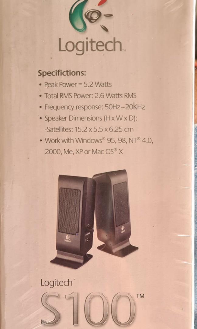Logitech S100 speaker, Electronics, Audio on Carousell