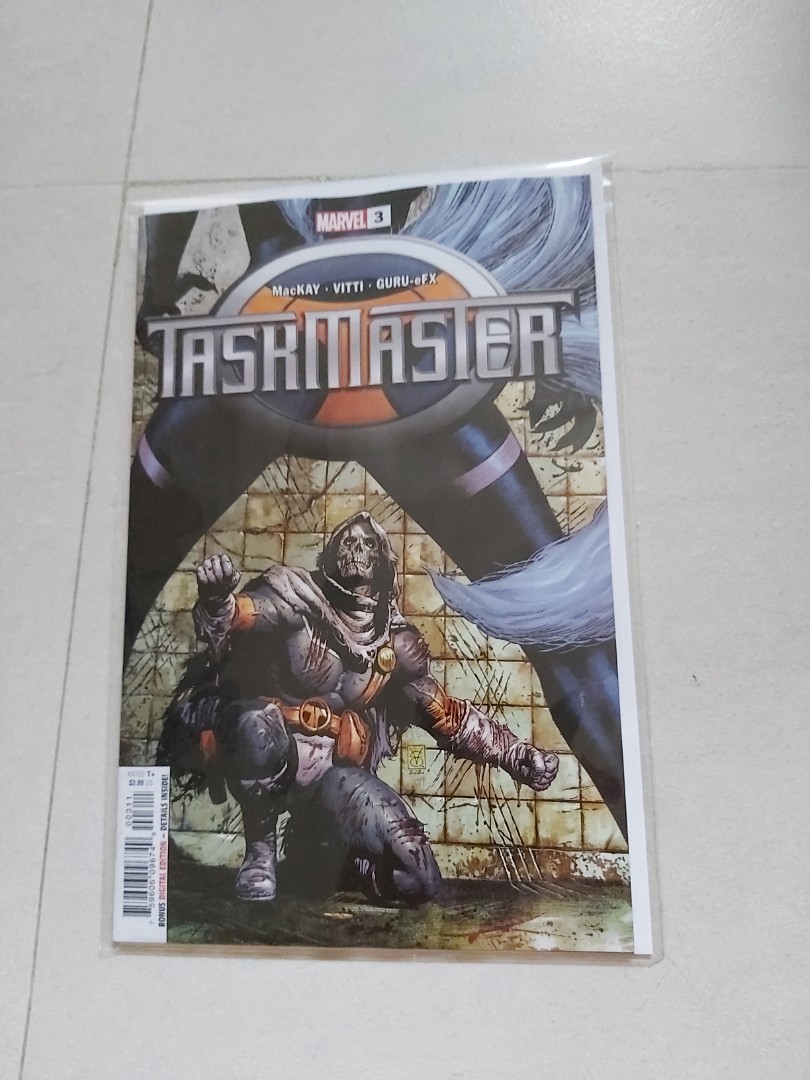 Marvel Taskmaster 3 first taegukgi htf comic, Hobbies & Toys, Books ...
