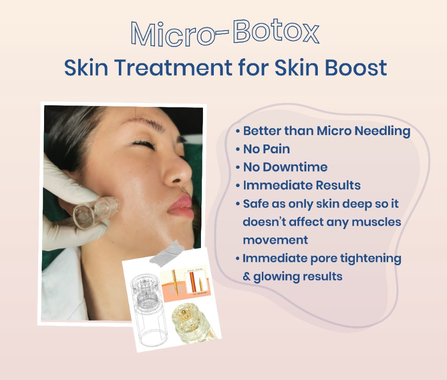 Micro Infusion Botox Facial, Beauty & Personal Care, Face, Face Care on ...