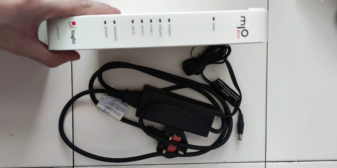 Old Singtel modem router, Computers & Tech, Parts & Accessories ...