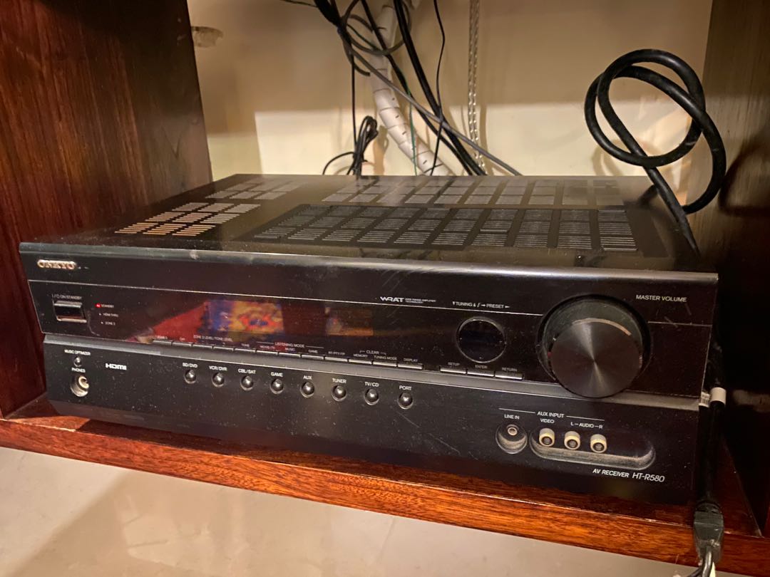 Onkyo HT-R580 7.1 HDMI Home Theatre System, Audio, Soundbars, Speakers ...