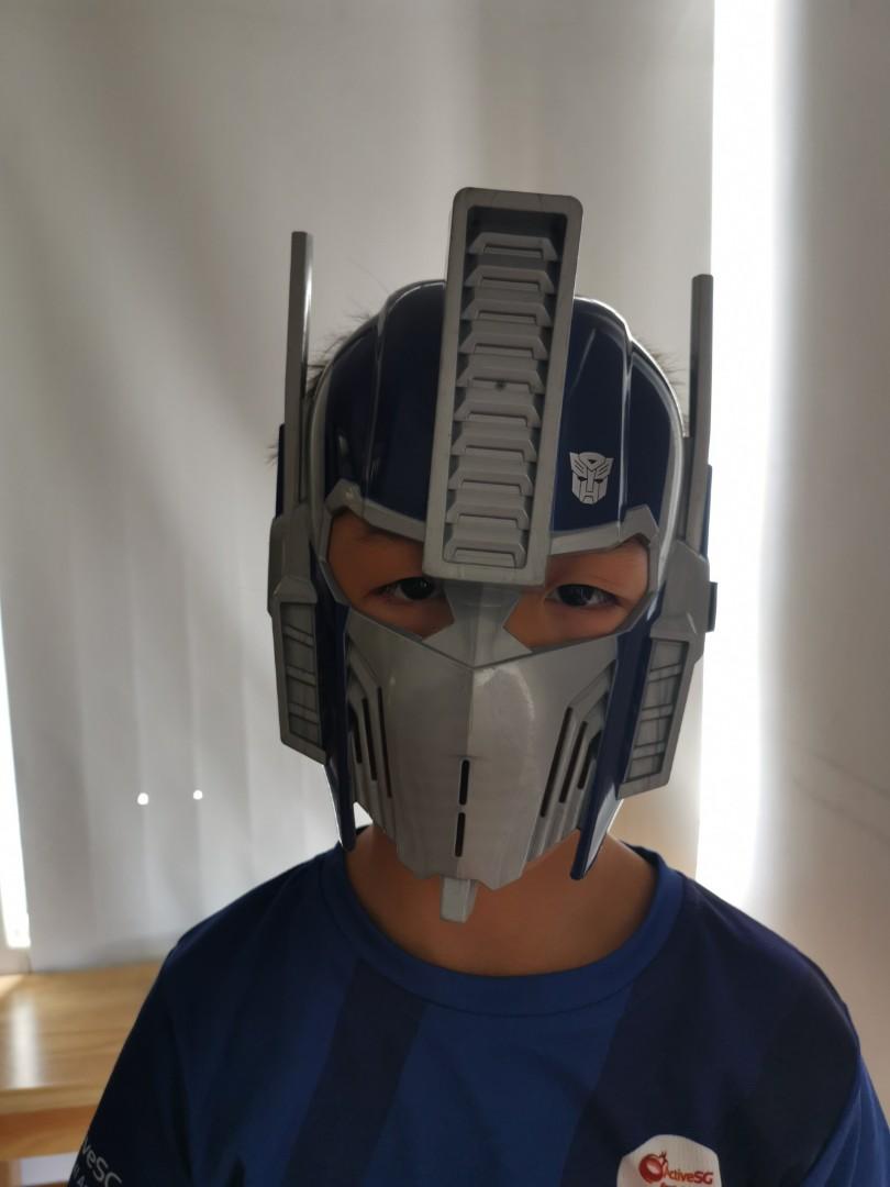 Optimus prime mask, Hobbies & Toys, Toys & Games on Carousell