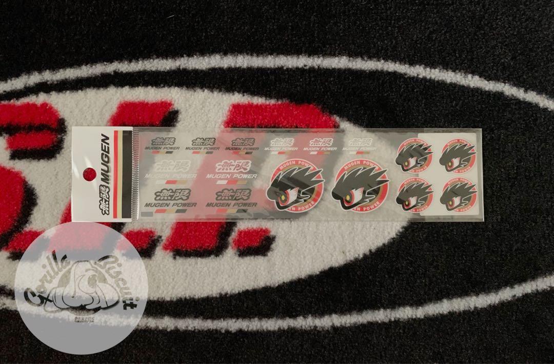 Original Mugen Eye Commander Mini Sticker Set, Auto Accessories on ...