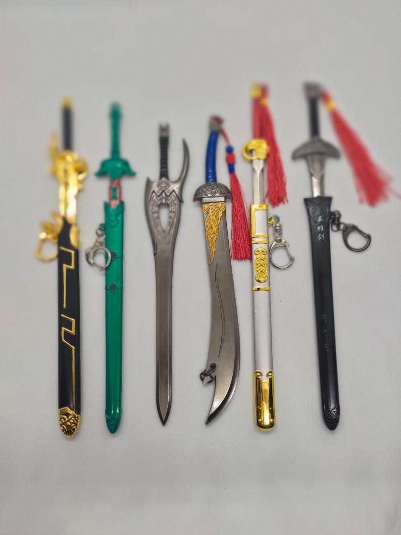 Pedang Setiawan Storm Riders Display Sword Set of 6, Hobbies & Toys ...