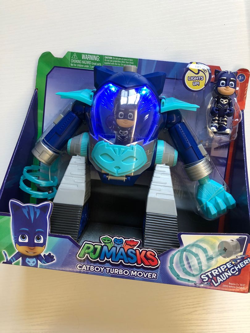 全新PJMARKS - CATBOY TURBO MOVER, 興趣及遊戲, 玩具 & 遊戲類 - Carousell
