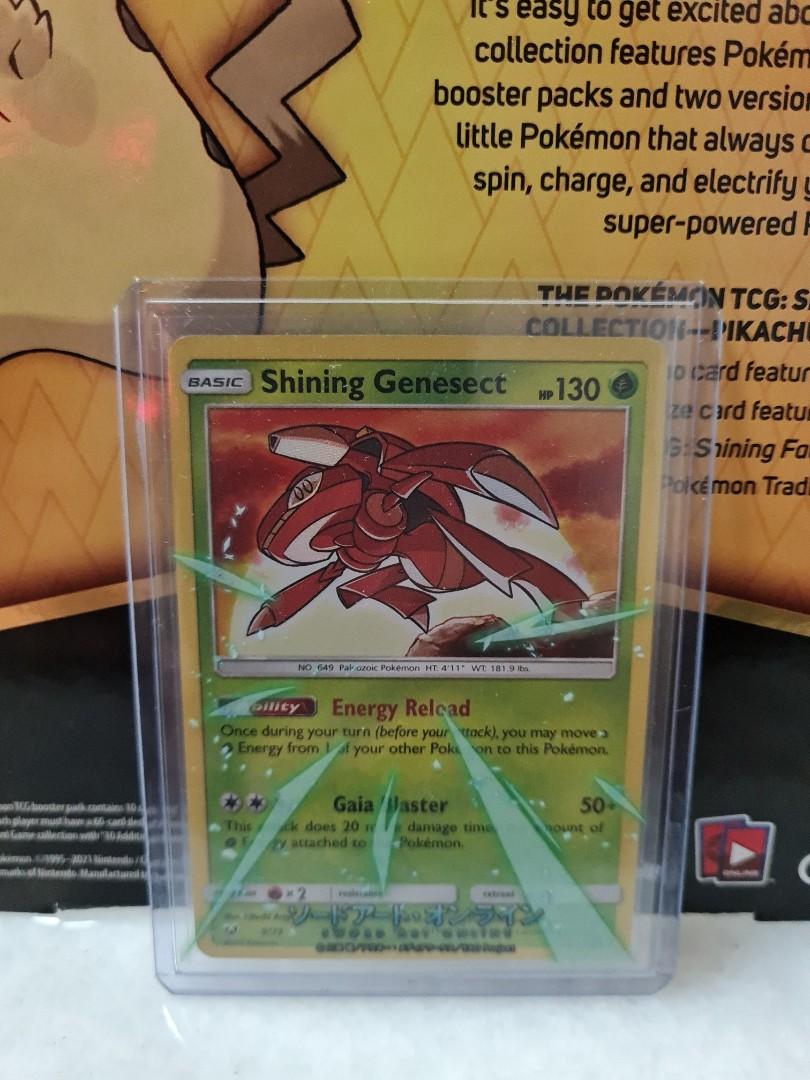 Pokemon Shining Genesect, Hobbies & Toys, Toys & Games on Carousell