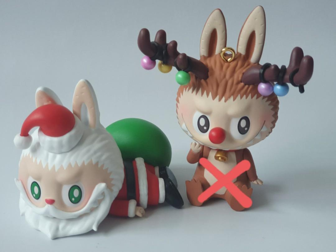 Popmart Labubu Christmas (Santa Claus), Hobbies & Toys, Toys & Games on ...