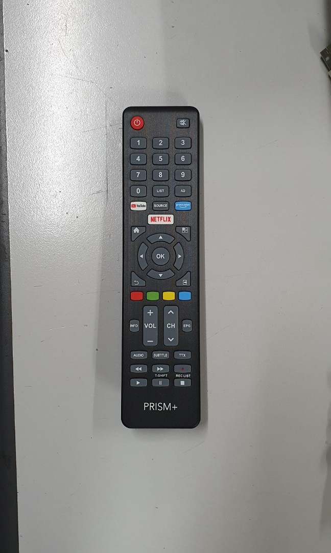 Remote Control for Prism+ TV, TV & Home Appliances, TV & Entertainment ...