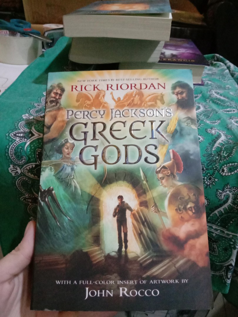Rick Riordan- Percy Jackson's Greek Gods, Hobbies & Toys, Books ...
