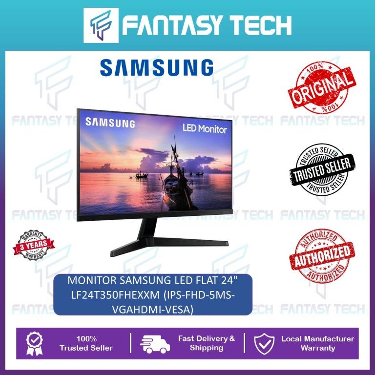 SAMSUNG LF24T350 LF24T350FHEXXM MONITOR LED FLAT 24" (IPS-FHD-75HZ-5MS ...