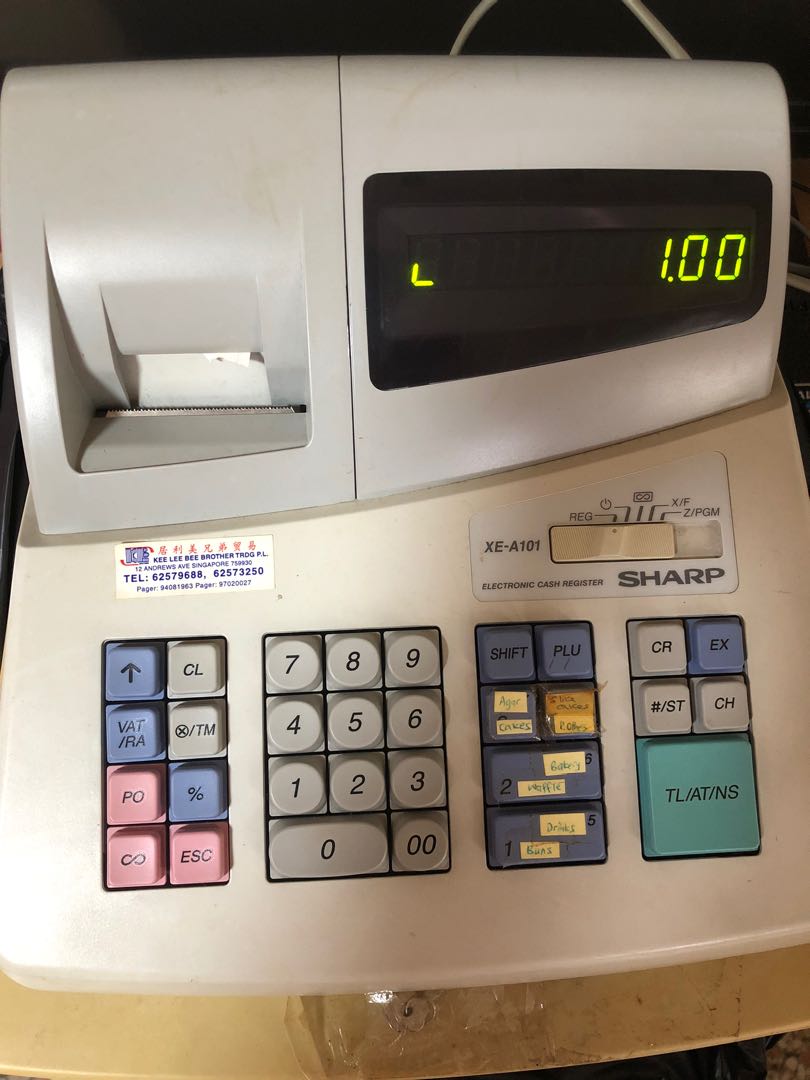 Sharp Cash register, Computers & Tech, Office & Business Technology on ...