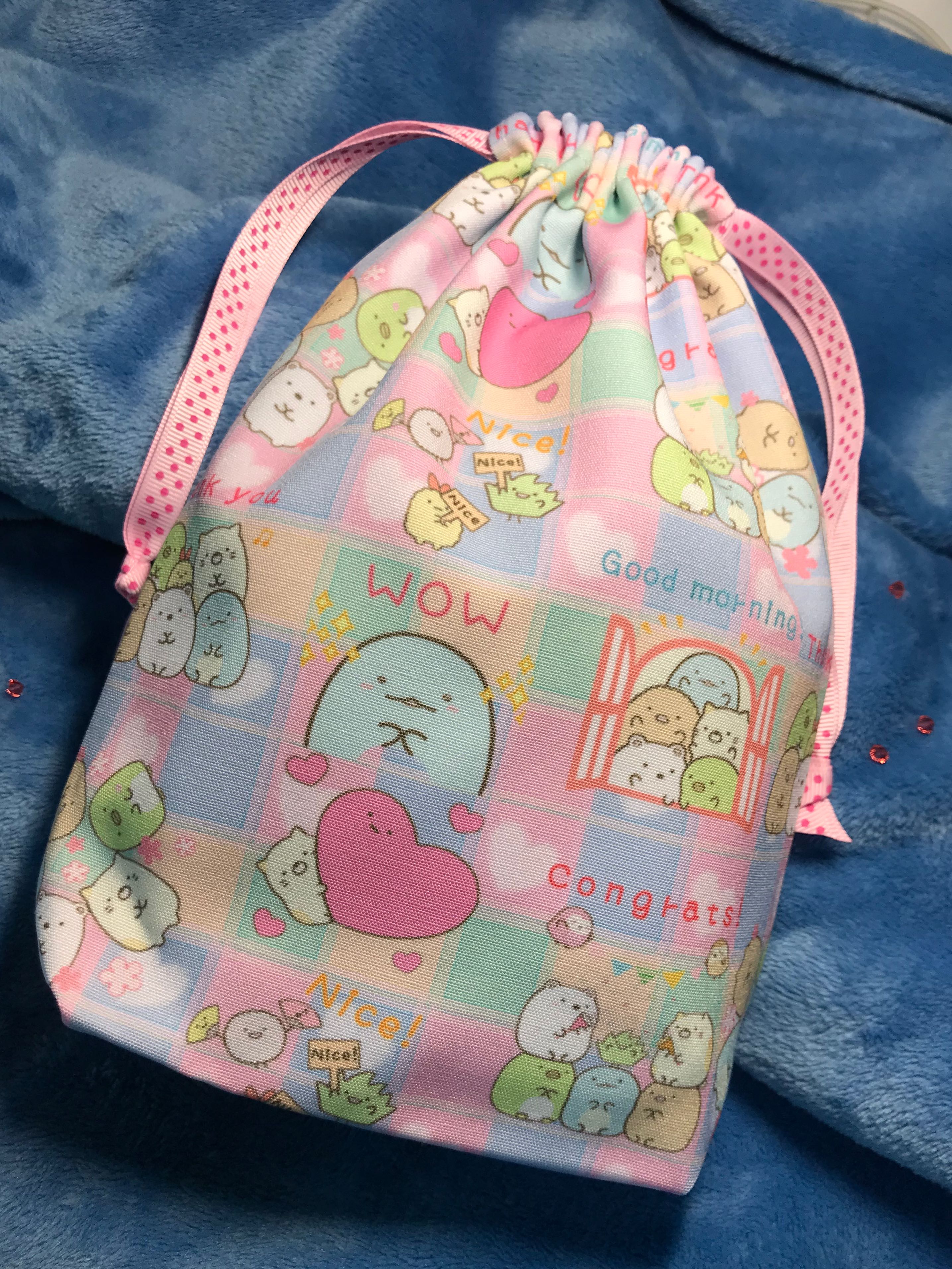 Sumikko Panel Pouch - Greetings! Handmade, Design & Craft, Handmade ...