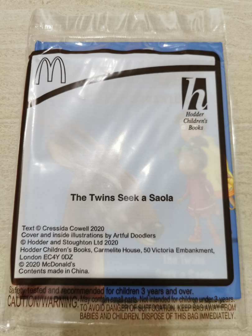 麥當勞故事書The Twins Seek a Saola (book 12), 興趣及遊戲, 書本 & 文具, 小朋友書 - Carousell