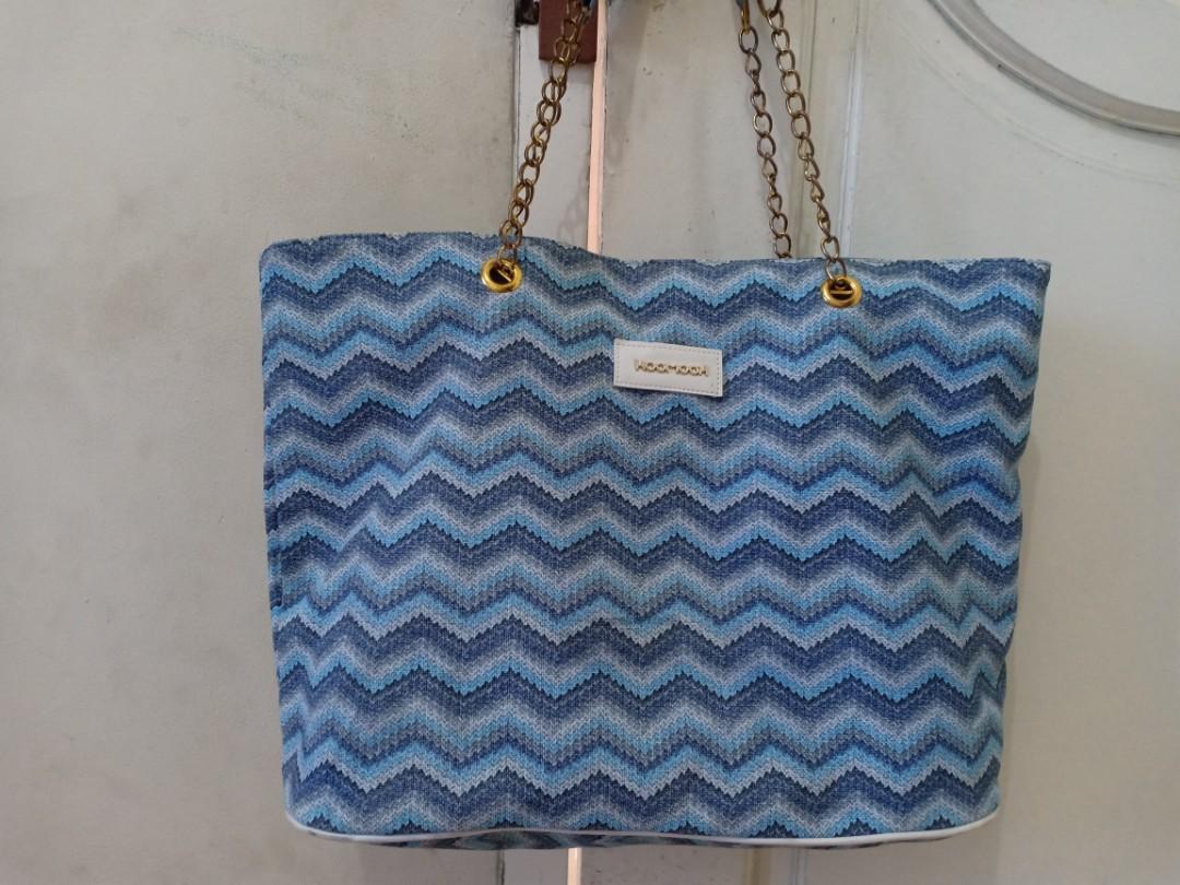 Totebag koomook L, Fesyen Wanita, Tas & Dompet di Carousell