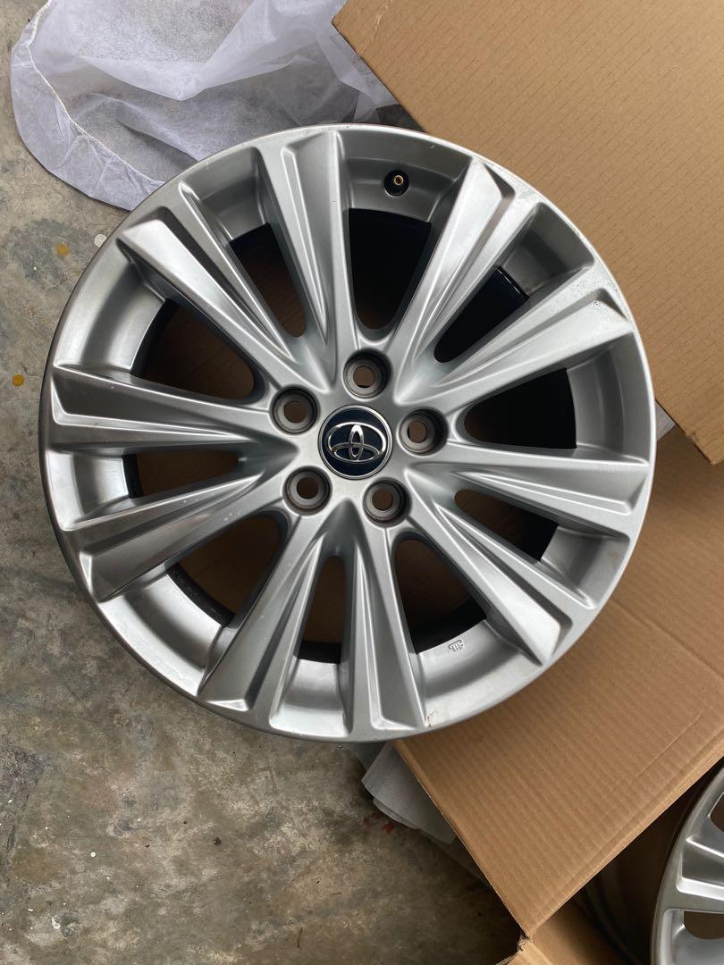 TOYOTA ALPHARD RIM 18 INCH, Auto Accessories on Carousell