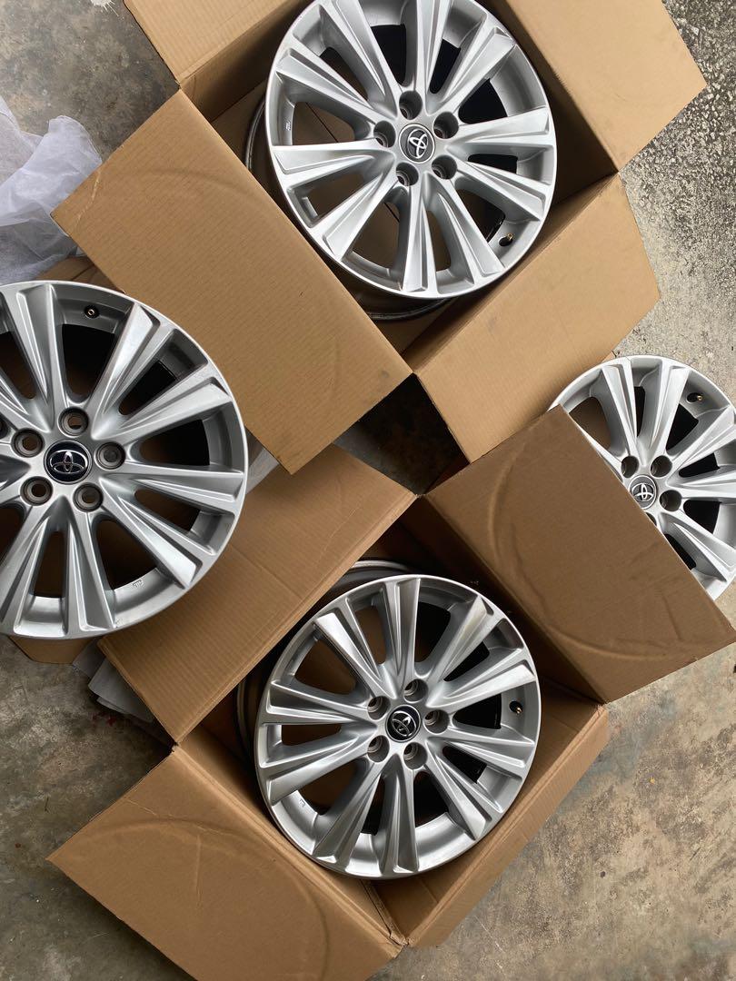 TOYOTA ALPHARD RIM 18 INCH, Auto Accessories on Carousell