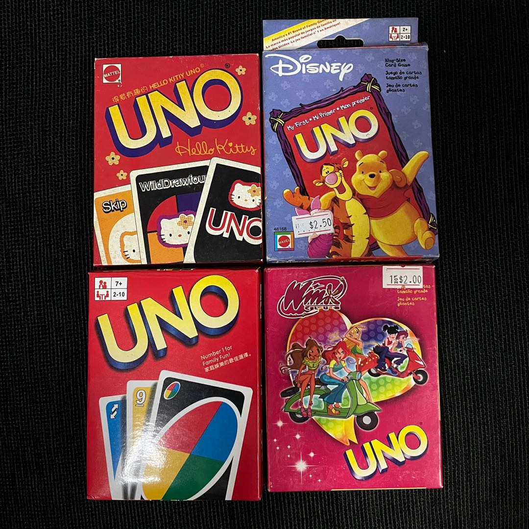 UNO Cards, Hobbies & Toys, Toys & Games on Carousell