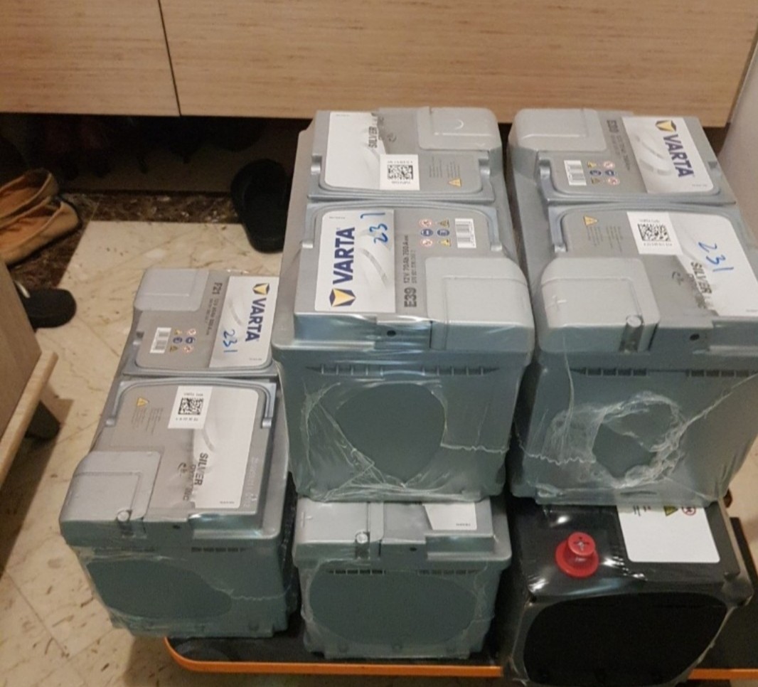 Varta 95ah AGM BATTERY CHANGE FOR BMW F10 520i, Car Accessories, Car ...