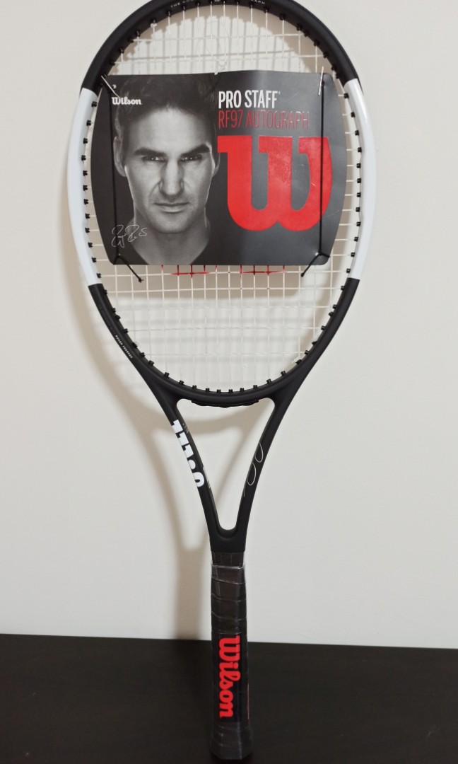 Wilson Prostaff RF97 Autograph Tennis Racket, Sports Equipment, Sports ...