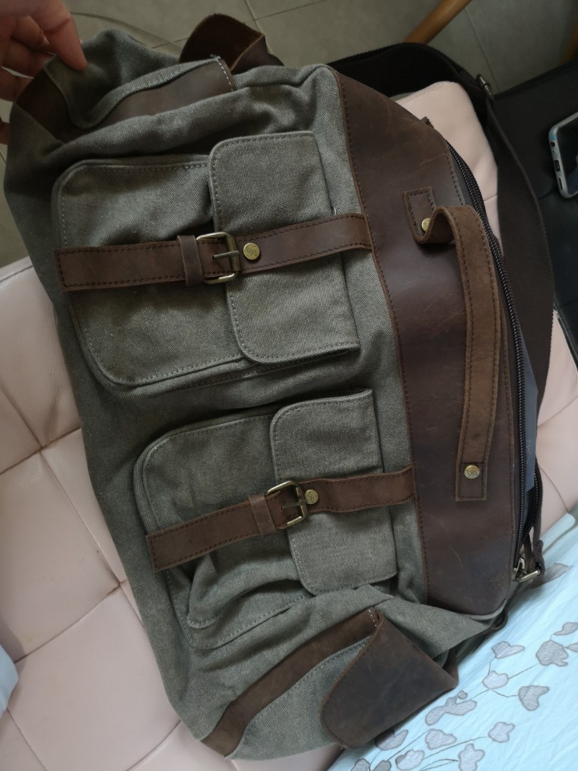 Yager Taiwan bag leather (waterproof bag), Men's Fashion, Bags, Sling ...