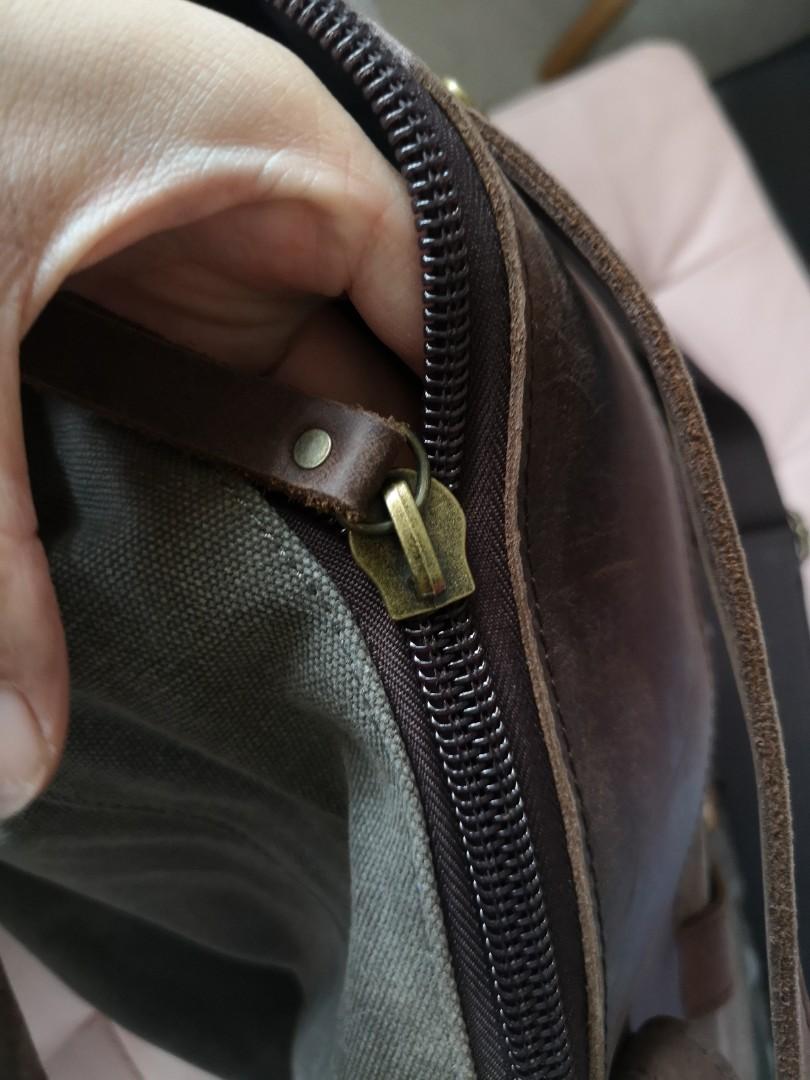 Yager Taiwan bag leather (waterproof bag), Men's Fashion, Bags, Sling ...