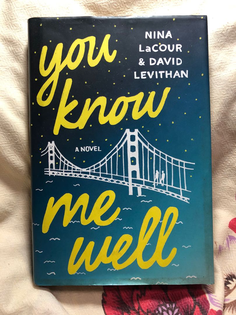 HARDBOUND You Know Me Well by Nina LaCour and David Levithan, Hobbies ...
