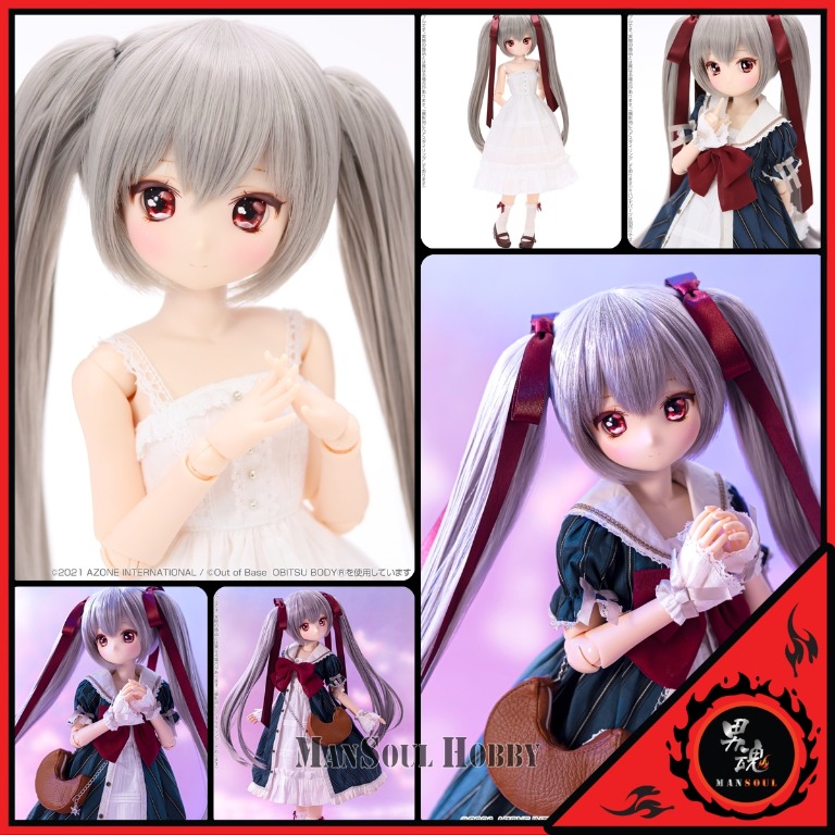 日版 公仔 可動 娃娃 Figure Azone Iris Collect Petit Anna Stellar Light Twins ...