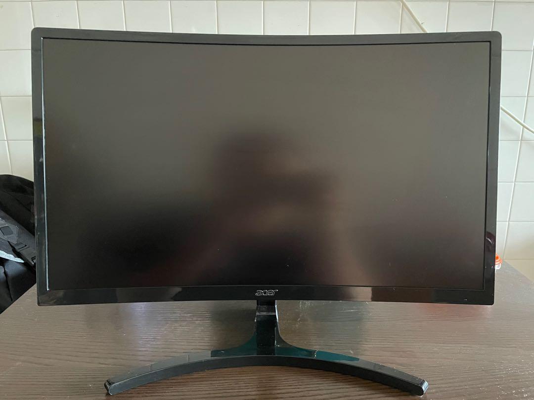 Acer ED242QR 24” 144Hz Curved Gaming Monitor, Computers & Tech, Parts ...