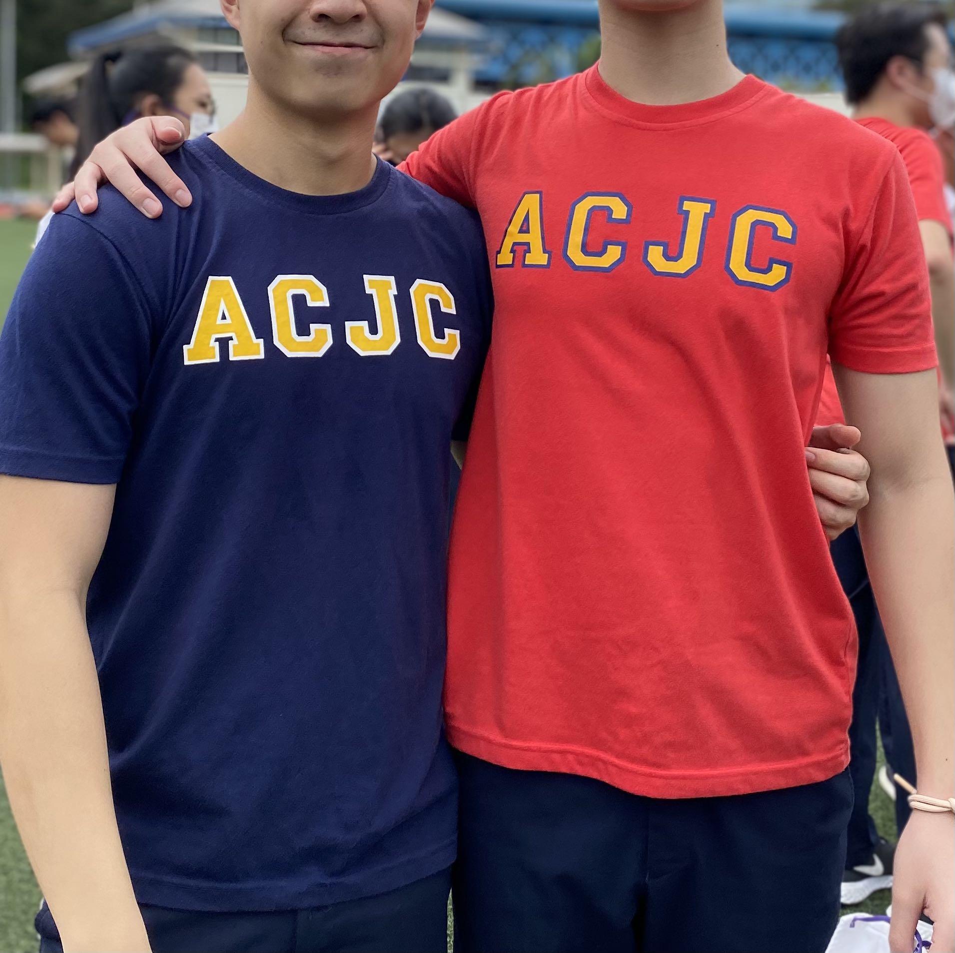 ACJC collegiate school t shirt, Men's Fashion, Tops & Sets, Tshirts ...