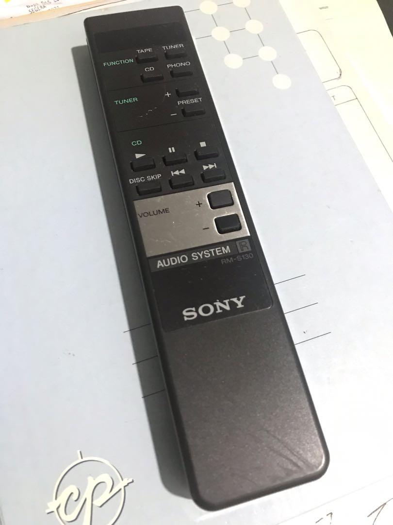 Antique Sony remote control, TV & Home Appliances, TV & Entertainment ...