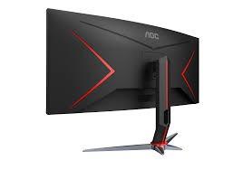 AOC G Line "34" Curved Gaming Monitor Black/Red, Computers & Tech ...