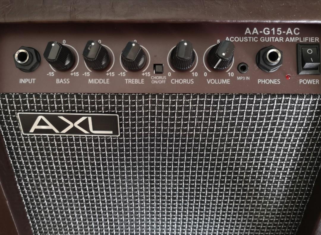 AXL AA-G15-AC Acoustic Guitar Amplifier, Audio, Soundbars, Speakers ...