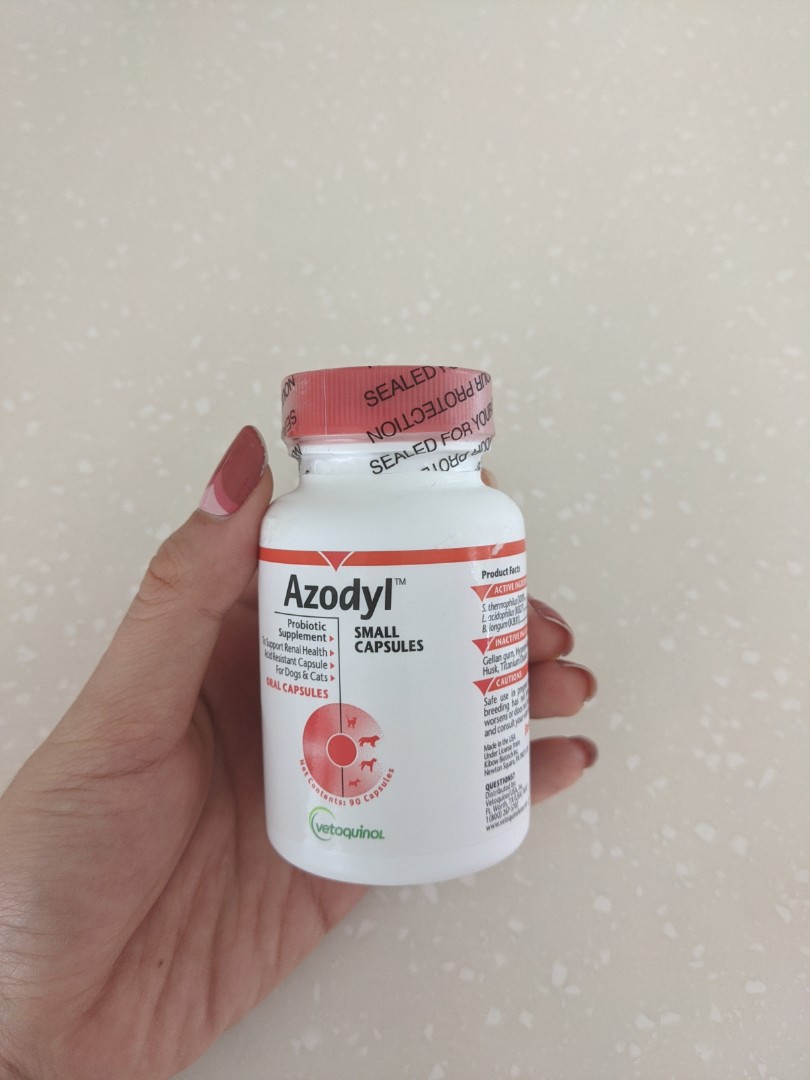 Azodyl Probiotic Kidney care Capsules - Dog Prescription required, Pet ...