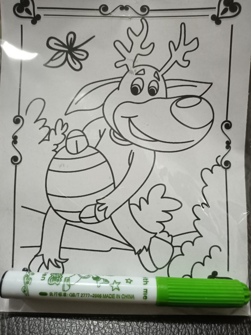 Back to Back Coloring Activity ₱10/ea, Hobbies & Toys, Stationary ...