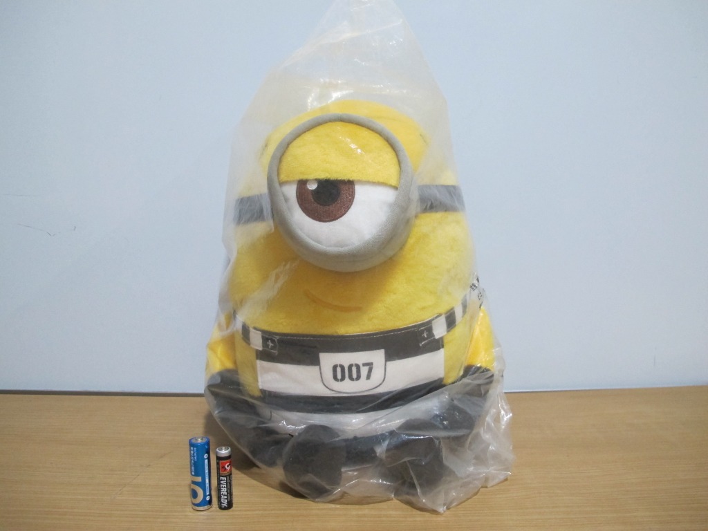 Banpresto Minions Prison 007 Uniform Stuffed Toy Despicable Me 3 ...