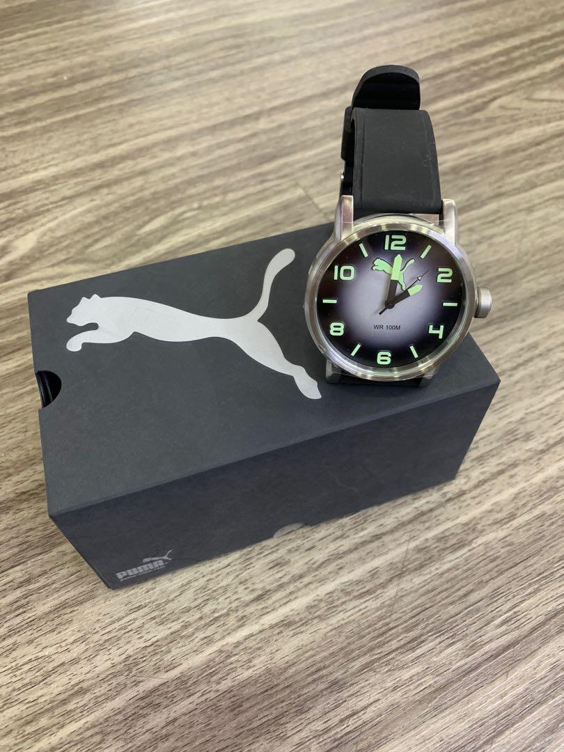 Big Dial Puma Watch, Men's Fashion, Watches & Accessories, Watches on ...
