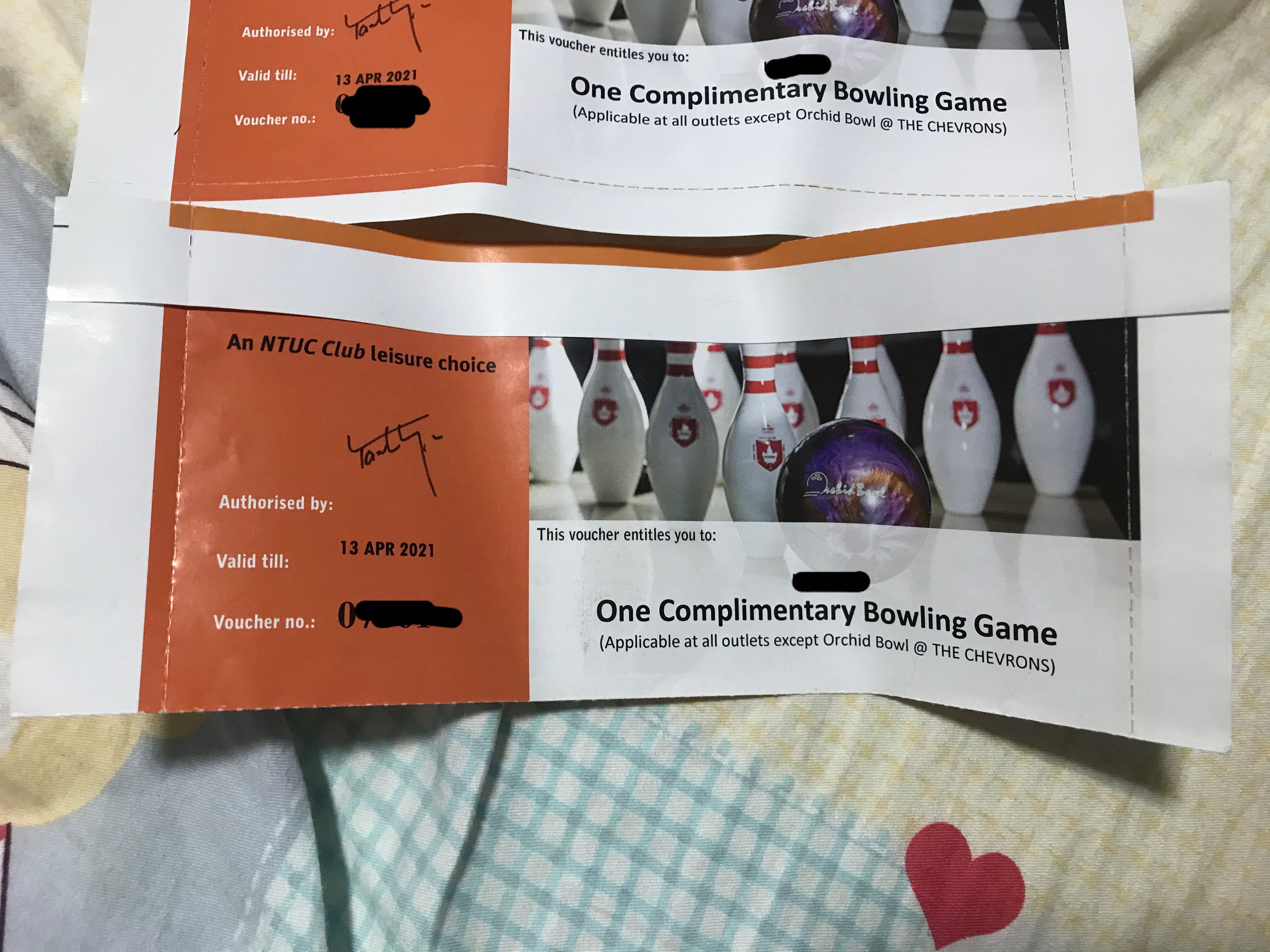 Bowling Games Voucher, Sports Equipment, Sports & Games, Billiards ...