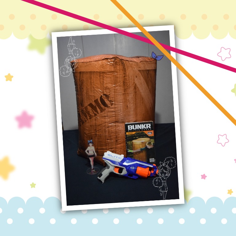 Bunkr Battle Zone Wooden Crate (For Nerf Wars) [BNK03-20210220 ...