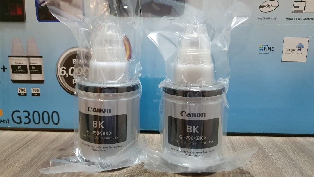 Canon PIXMA G3000 Printer / Scanner / Copier, Computers & Tech ...