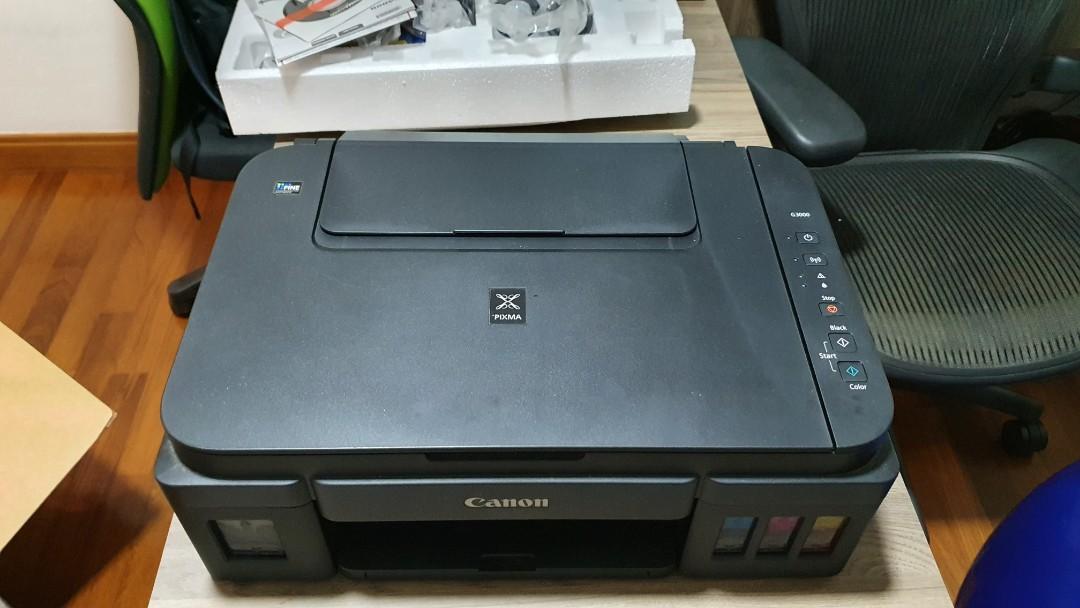 Canon PIXMA G3000 Printer / Scanner / Copier, Computers & Tech ...