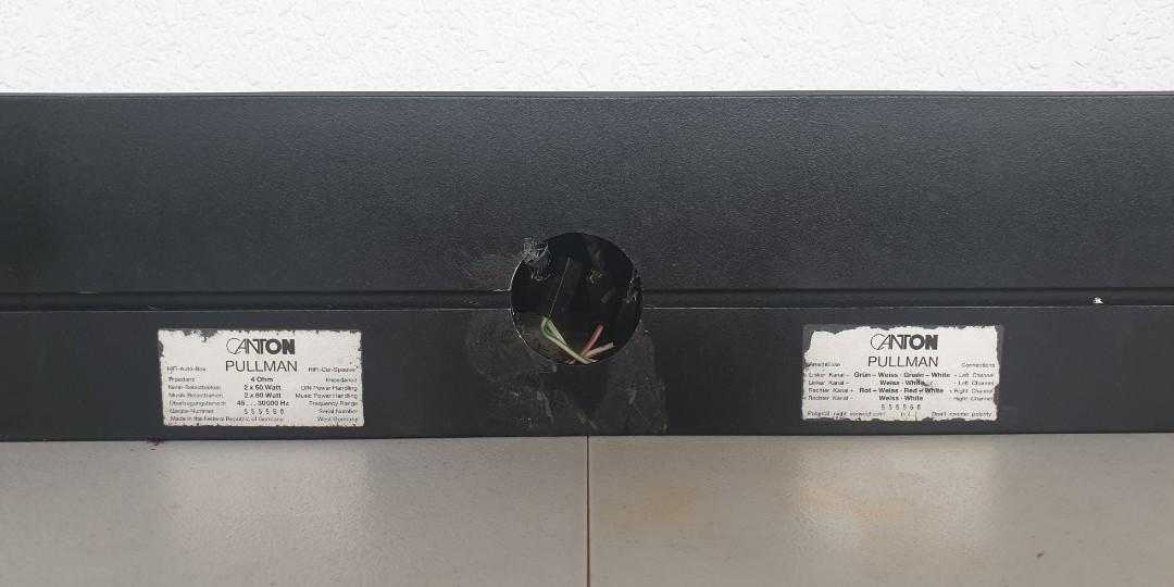 Canton Pullman Car speaker Soundbar, Audio, Soundbars, Speakers ...